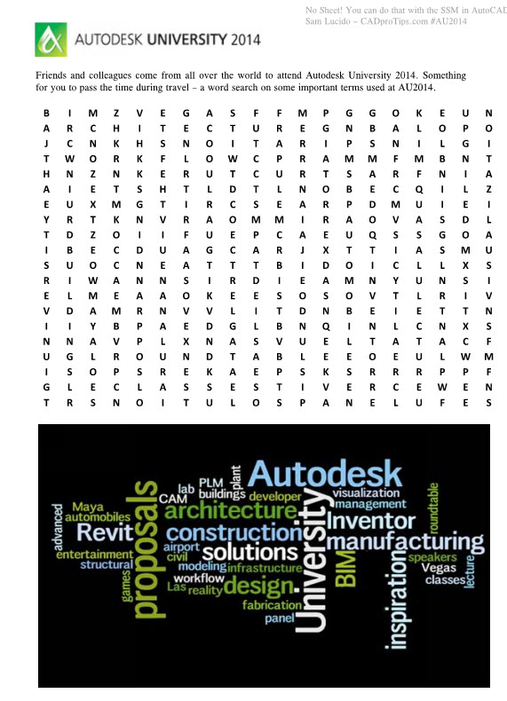 AutoCAD Word Search | CADproTips